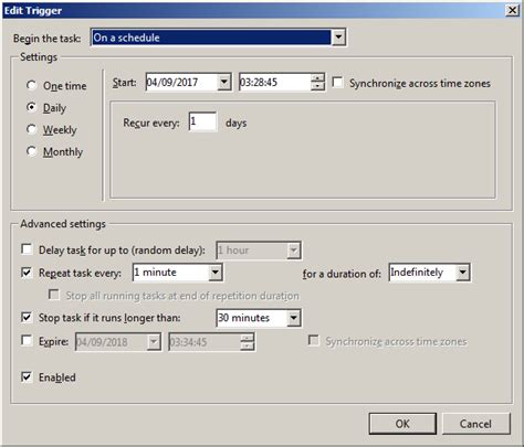 Windows Task Scheduler Doesn T Start Batch File Task Stack Overflow