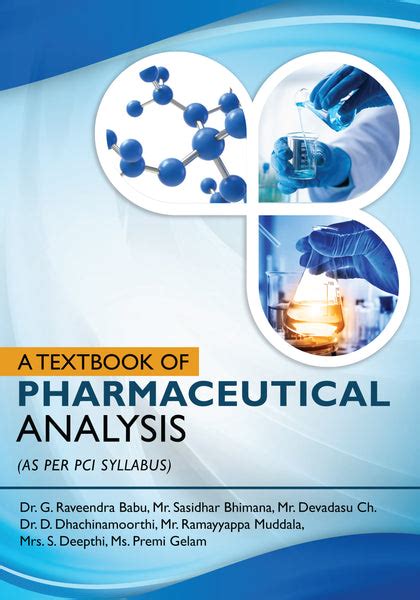 A Textbook Of Pharmaceutical Analysis As Per Pci Syllabus Wfp Store