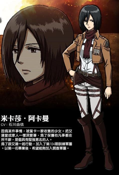 進擊的巨人，人物大簡介，你認識幾個？ 每日頭條