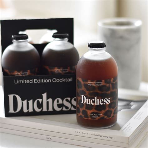 Limited Edition Duchess Espresso Martini 136 Abv Duchess Cocktails
