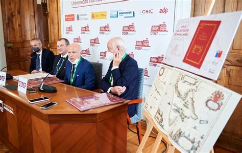 Chile La UIMP acoge la presentación de la reedición de un mapa del siglo XVII de Chile y el
