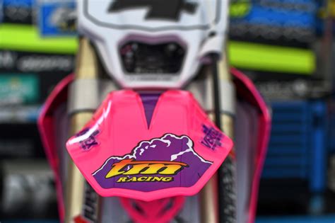 Tm Racing Plastic Kit Pink Limited Editon Mx Cross Tm