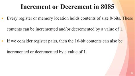 Arithmetic Operations In 8085 Microprocessor Pptx