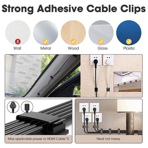 Wire Management Management Manager Kit Suitable Fo Grandado