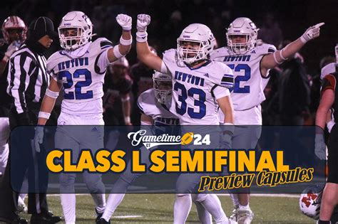 Ciac Class L Playoff Semifinal High School Football Previews 2024