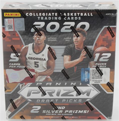 2020 21 Panini Prizm Draft Picks Basketball Mega Box With 12 Packs