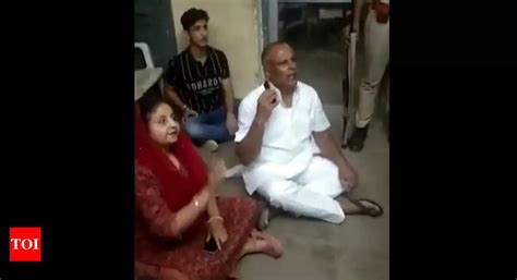 Rajasthan Video Of Congress Mla Husband Creating Ruckus At Police