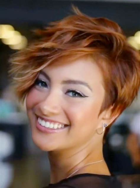 Short Copper Hair Short Hair Pixie Cuts Edgy Short Hair Edgy Hair
