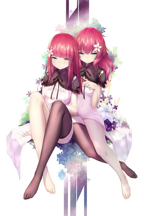 Popola And Devola Nier And More Drawn By Dk Senie Danbooru