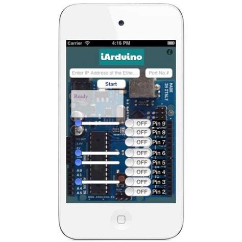 Control De Arduino Board Inalámbricamente Con Iphone Ipad O Ipod