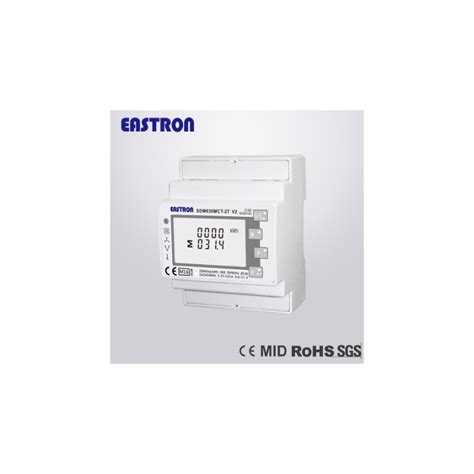 Three Phase Electricity Meter For Current Transformers SDM630 MCT V2 Modbus MID