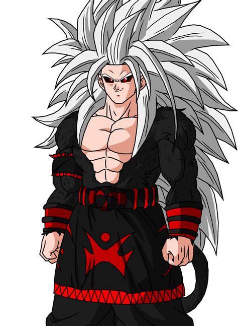Evil Goku Ssj 5 Af By Thebenja05 On Deviantart