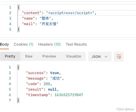 Springboot防xss攻击netdreamlu Csdn博客