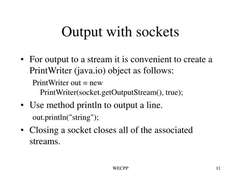 PPT Java Networking Basics Client And Server Sockets PowerPoint Presentation ID
