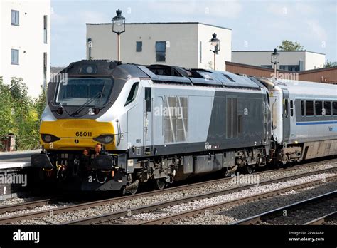 Chiltern Railways Class 68 Diesel Locomotive No 68011 At Leamington Spa Station Warwickshire