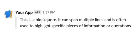 The Developers Guide To Slacks Markdown Formatting Knock