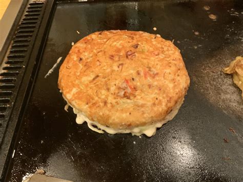 四ツ石丸 on Twitter これがこうなってこうしてこう お好み焼き o 囗 oΨ ｲｯﾀﾀﾞｷﾏｰｰｰｽ