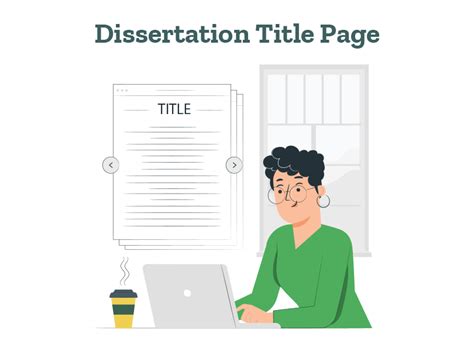 Creating A Dissertation Title Page Examples Templates