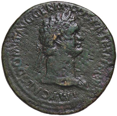 Roman Empire Domitian Ad 81 96 Æ Sestertius Rome Ad Catawiki