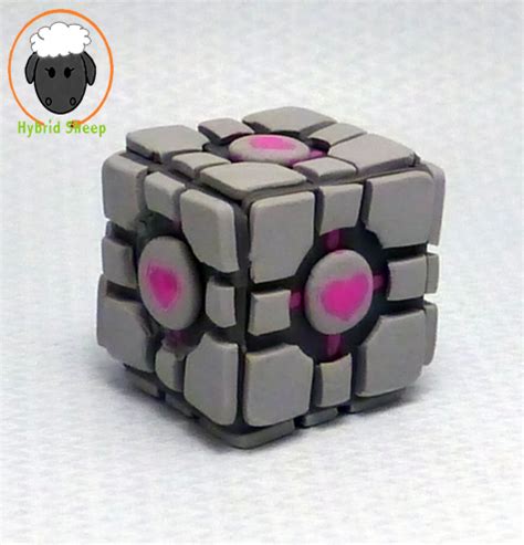 Aperture Science Weighted Companion Cube By Hybrid Sheep On DeviantArt