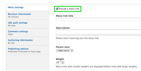How Can I View A List Of Pages To Link To In The Navigation Module