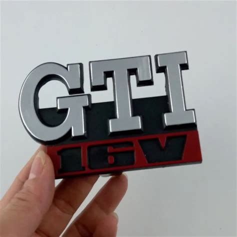 Car Front Badge Emblem GTI V Grille Grill For VW GOLF MK MK GTI V Grill POLO Car Styling