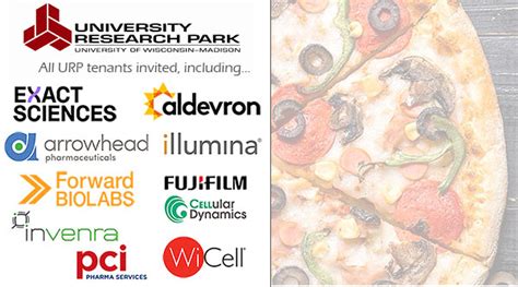 university research park free pizza luncheon m s in biotechnology