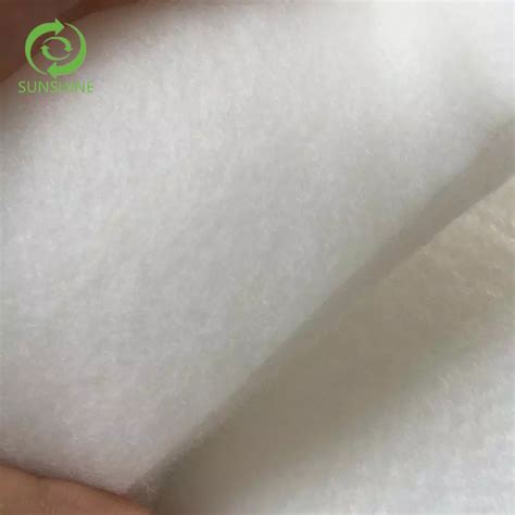 Polyfill Textile Wadding Production Fiber Soft Non Woven Cotton