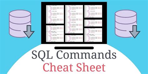 Data Science Dojo On Linkedin Sql Commands Cheat Sheet Comparitech