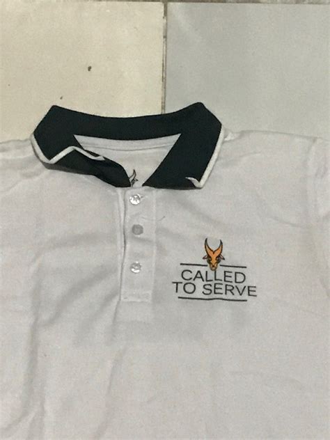Feu Nstp White Polo Mens Fashion Tops And Sets Tshirts And Polo Shirts