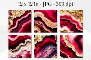 Ruby Geode Cut Backgrounds Graphic By Jallydesign Creative Fabrica