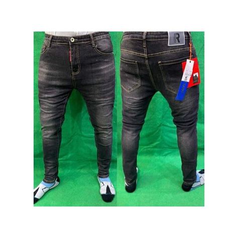 Fashion Pantalon Jeans Homme Noir Prix Pas Cher Jumia Ci