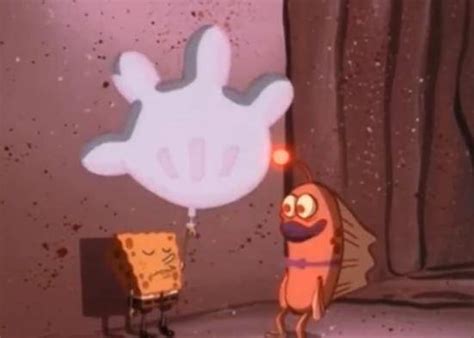 童年阴影！海绵宝宝被带去石头滩，无论如何都坐不上回家的车小时候厕所气球