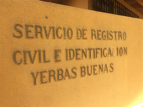 Registro Civil Somos Yerbas Buenas