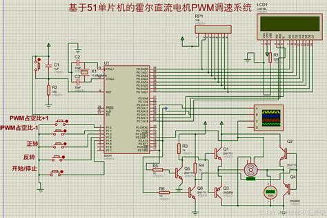 基于单片机的霍尔直流电机pwm调速系统设计pwm和霍尔调速 Csdn博客