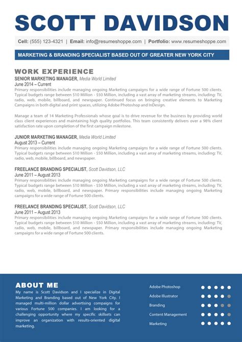 The Scott Resume