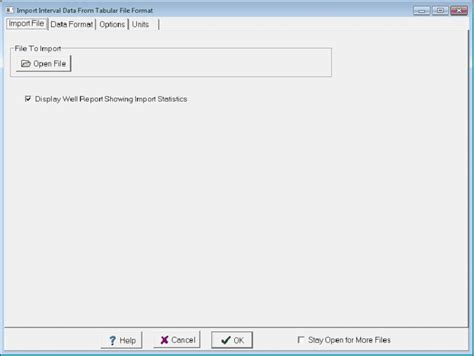 Adding Interval Data