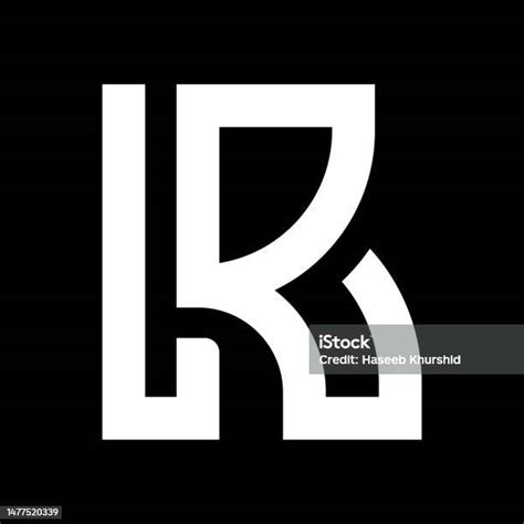 Logo Rl Minimal Icône Dune Lettre Lr Sur Fond De Luxe Idée De Logo
