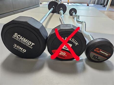 고정 바벨 컬바 일자바 10 당근 중고거래