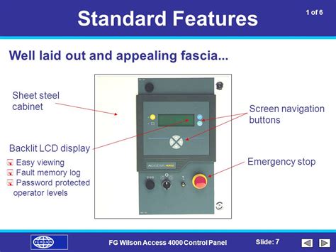 Access 4000 Generator Controls Schema Digital