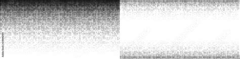 Halftone Horizontal Gradient Pattern Background Using Halftone Random Dots Texture Grunge