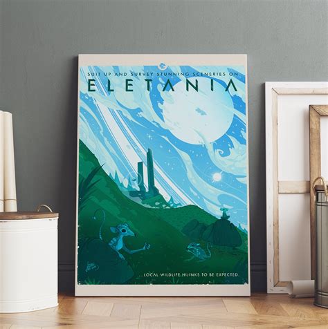 Mass Effect Poster Rolled Canvas Print Gaming Room T Etsy