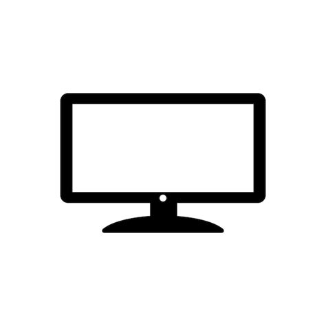 Premium Vector Monitor Device Icon Vector On Trendy Design