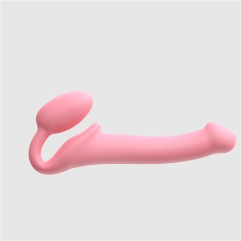 Strap On Me Strapless Bendable Pink Large Pegging Pleasure Chest