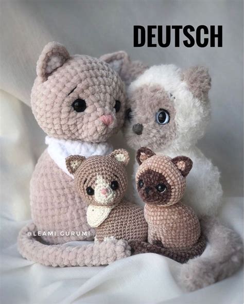 Pdf Deutsch Häkel Anleitung Katze Milka Sitzend Türstopper Von Leami Etsy Canada Tier Häkeln