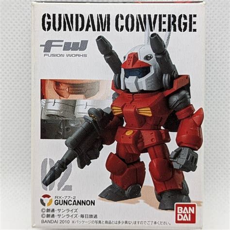 Yahooオークション 未開封品 Gundam Converge Fw 02rx 77 2 Guncan