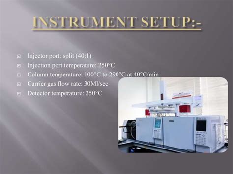 Gas Chromatography Mass Spectometry Pptx