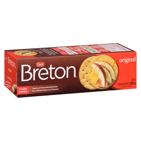 Dare Breton Crackers Original 200 G Voilà Online Groceries And Offers