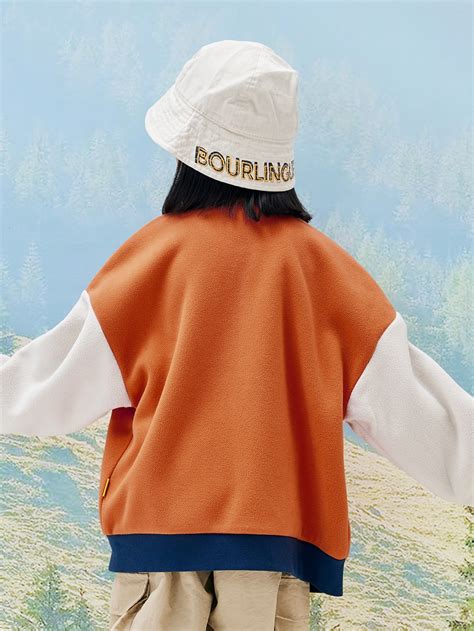 جاكيت بيسبول مناسب لفصل الربيع و خريف ملابس يومية بنت طفل شي إن