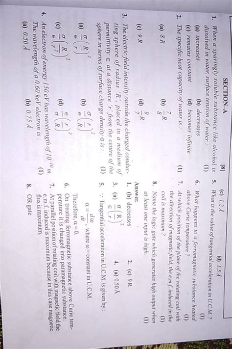 Answer 3 The Electric Field Intensity Outside The Charged Conduc 1 B